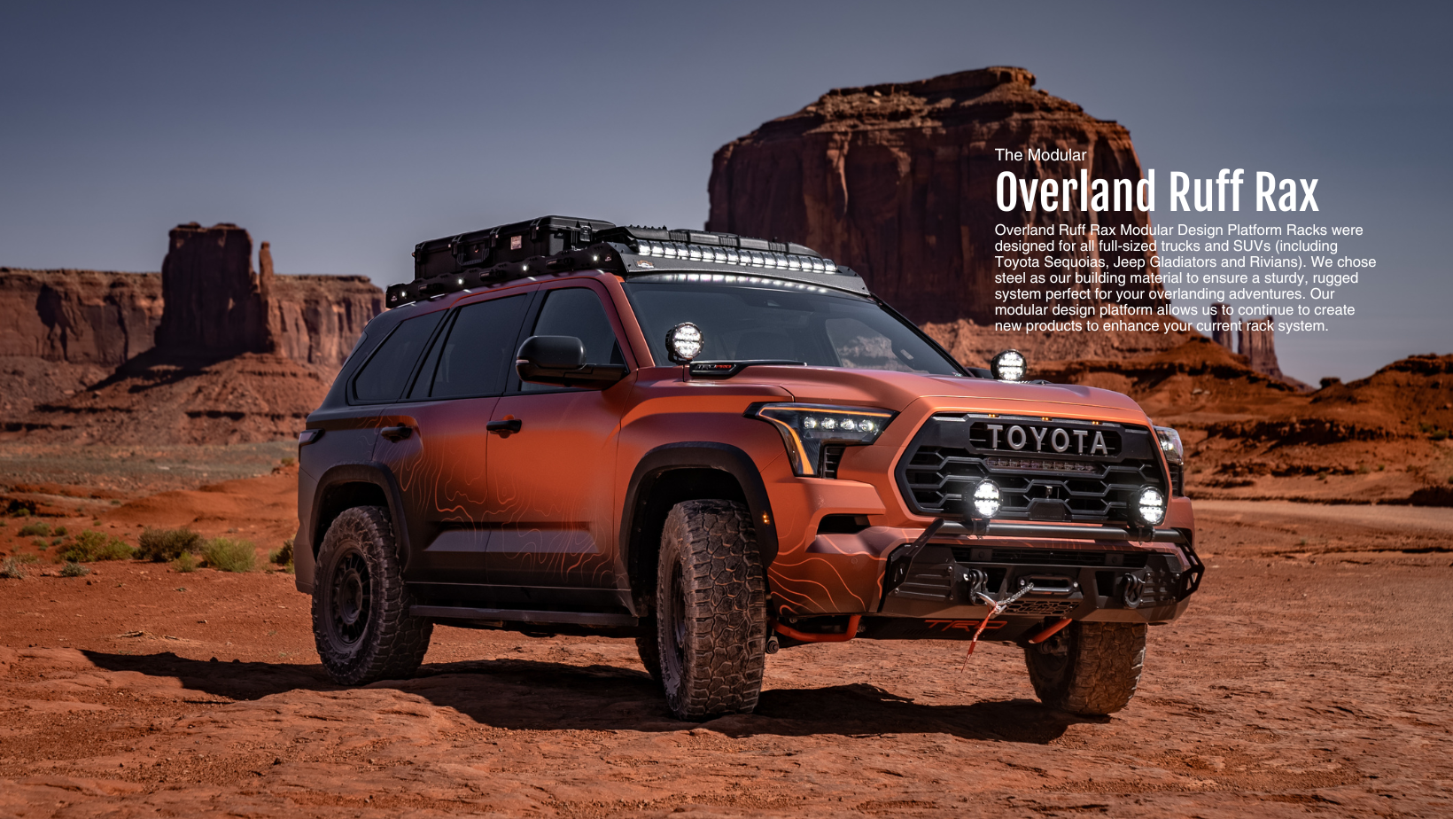 Overland Ruff Rax Modular Design Bed & Roof Racks