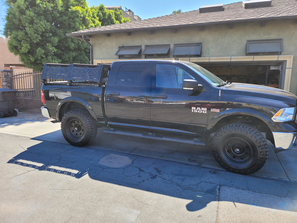 GMC AT4 carbon Pro Bed Rack | Overland Ruff Rax