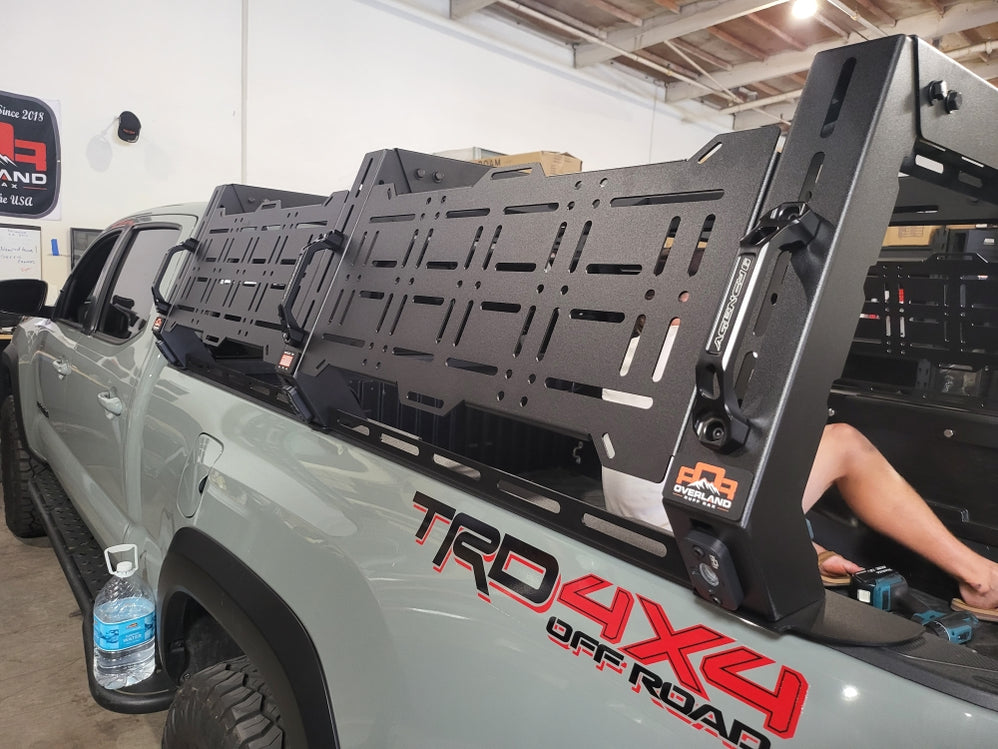 GMC AT4 carbon Pro Bed Rack | Overland Ruff Rax